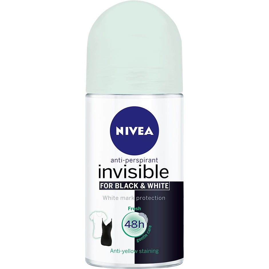 Invisible Black & White, 50 ml Nivea Deodorant | Billigtmakeup.se